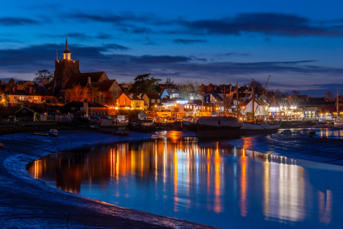 Maldon Hythe Quay Twilight - Crisp Photography