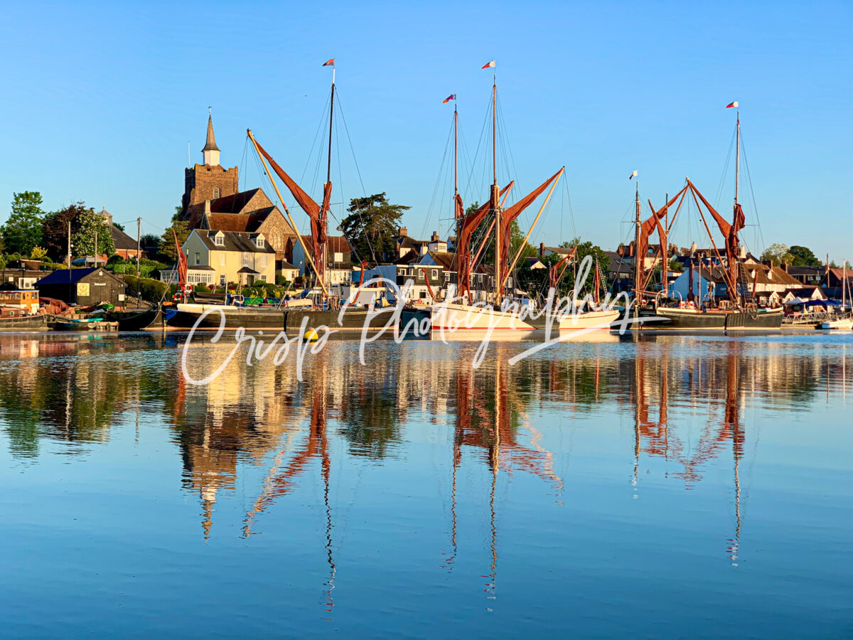Maldon Hythe Quay Thames Barges - Crisp Photography