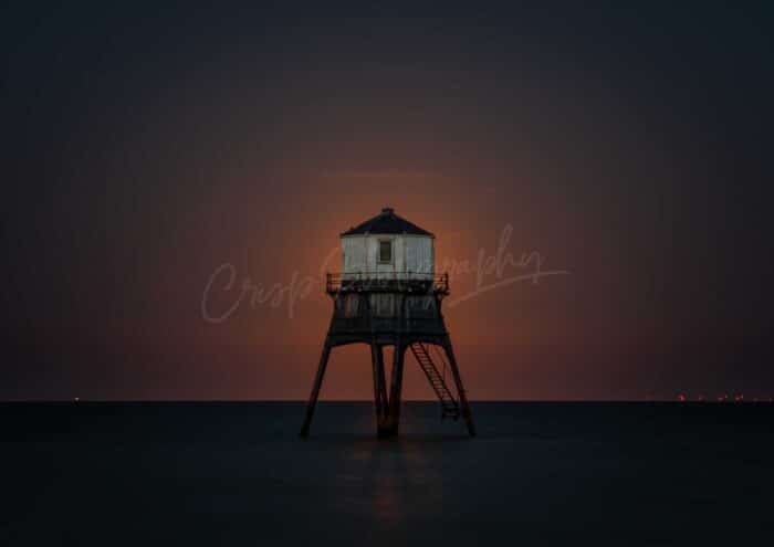 Dovercourt Lighthouse Lunar Eclipse - Crisp Photography