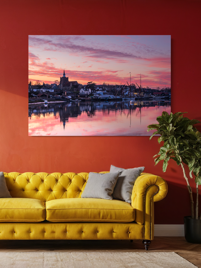 Maldon Hythe Quay, big sky sunset - Crisp Photography